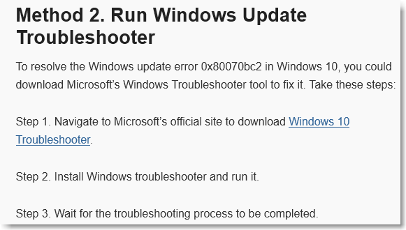 How To Fix Windows Update Error 0x80070bc2 In Windows 10 Lifeforce